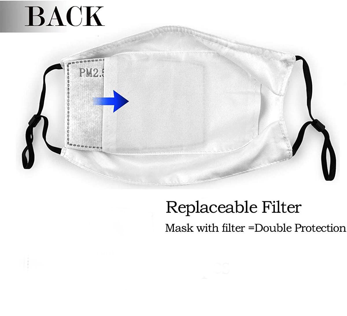 Breathable It's Only Rock And Roll Mask Adult Unisex Guitar Heavy Metal ...