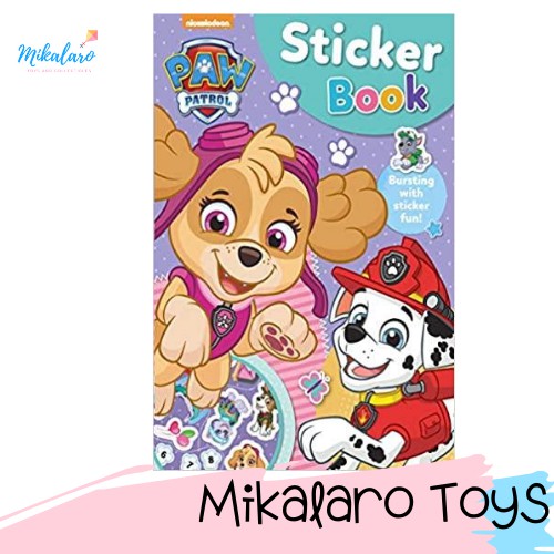 Activity Book for Kids Nickelodeon Sticker Book-Paw Patrol Pink ...