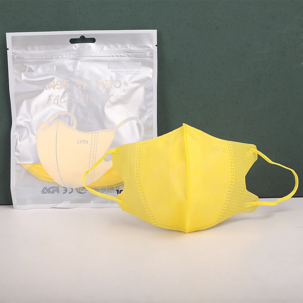 NEW! LVTA KN95 3D Face Mask 10PCS 4ply 3ply Facemask Non Medical - LVTA ...