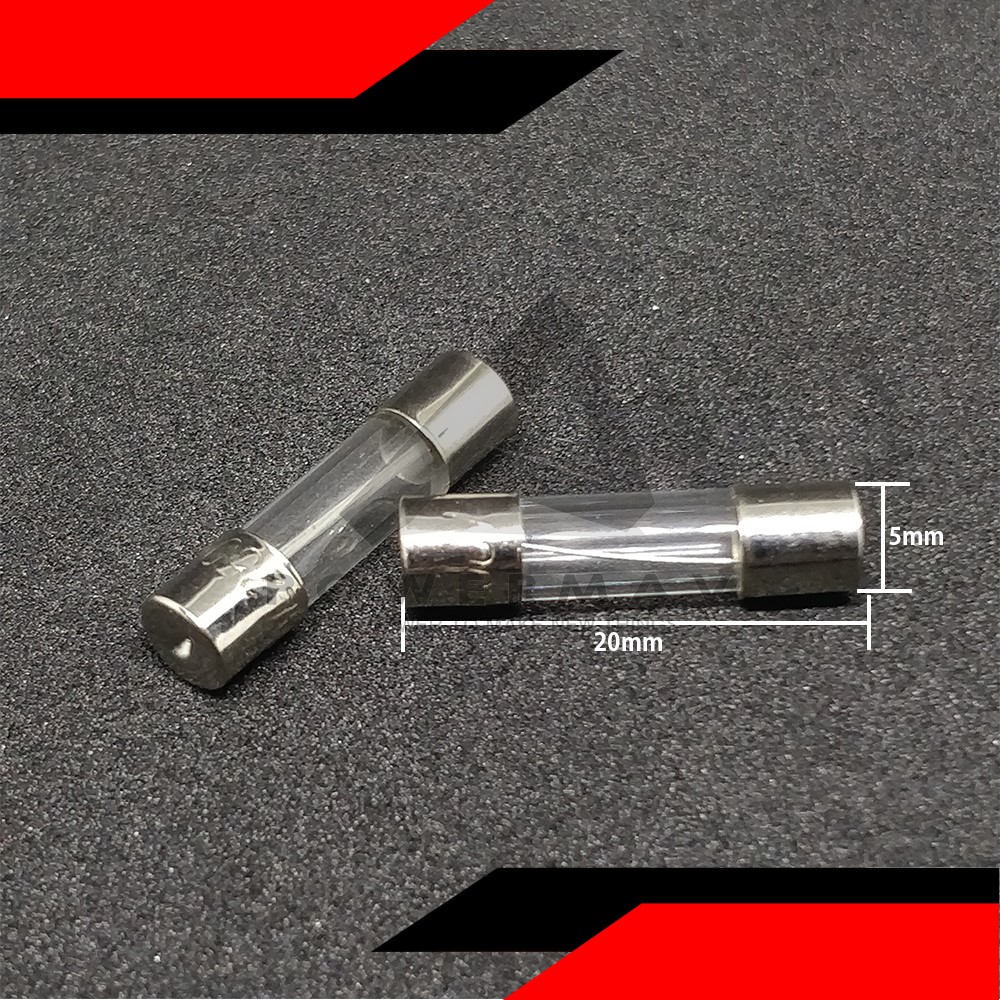 2pcs glass fuse 12 amp 220v 230v 250v 5*20 5*20mm 12000ma 12A AVR f12a ...