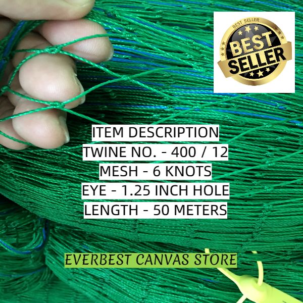 POLYNET / 6-7FT x 50 METERS / 1.25 INCH EYE / CHICKEN NET / POULTRY NET ...