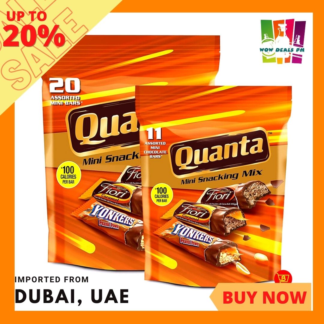 Quanta Assorted Mini Chocolate Bars (210g-384g) | Lazada PH