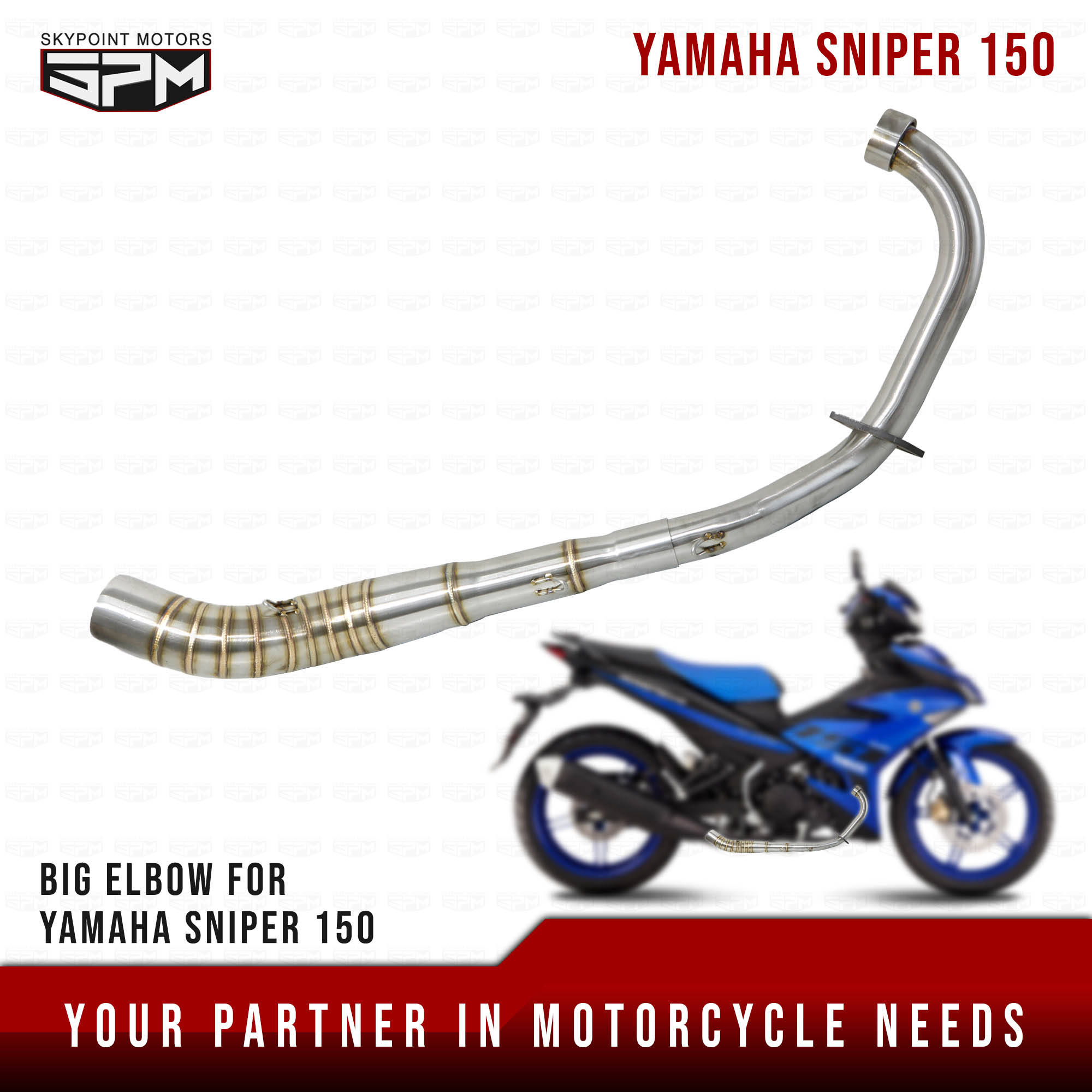 BIG ELBOW FOR YAMAHA SNIPER 150 (9856-717) | Lazada PH