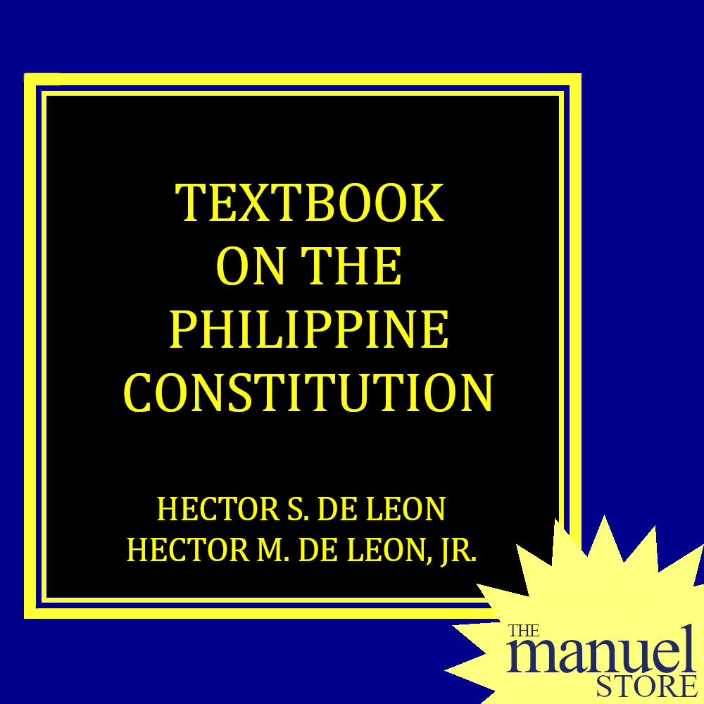 De Leon (2014/2019) - College Textbook on the Philippine Constitution ...