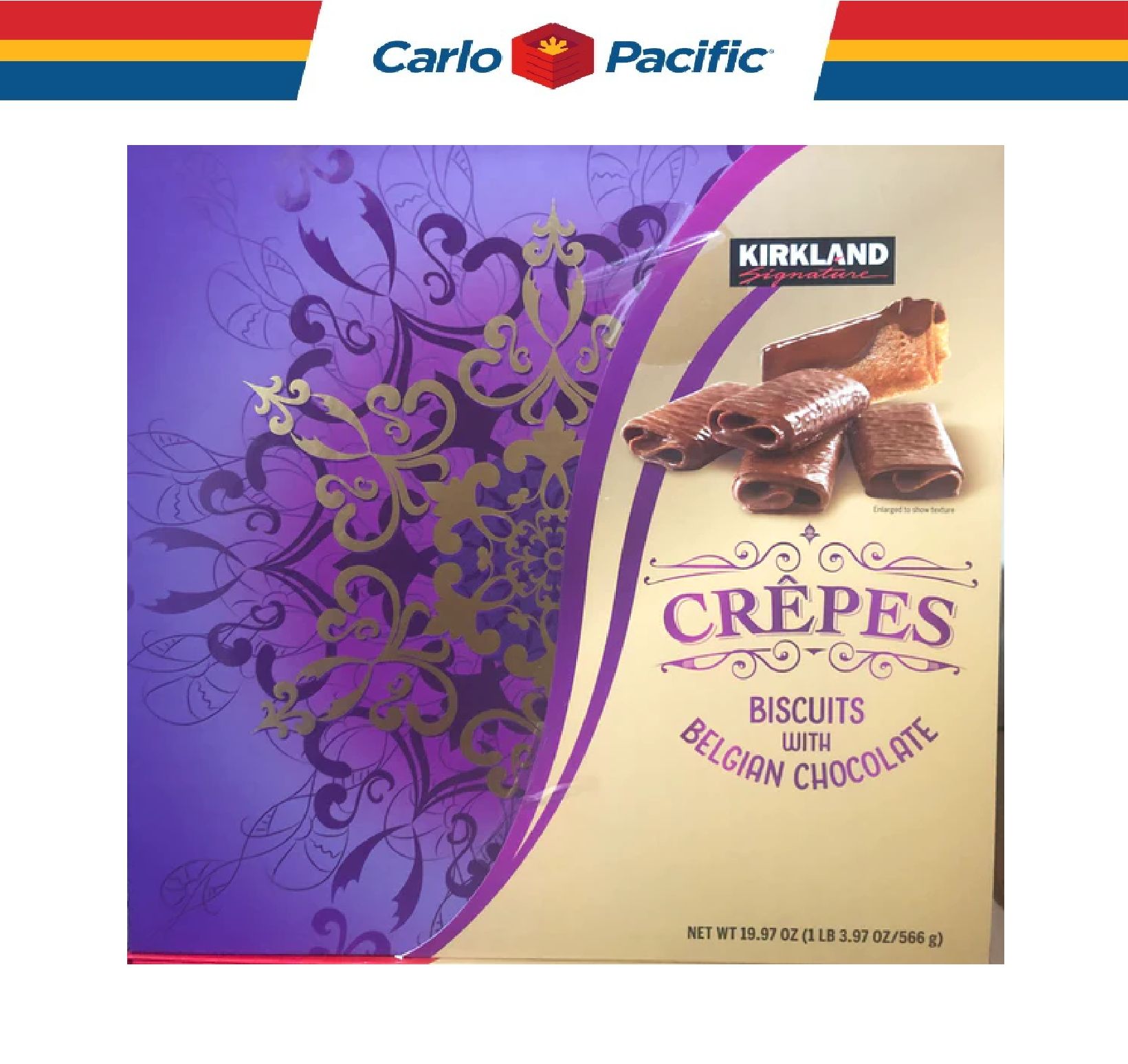 Kirkland Signature Crepes Biscuits With Belgian Chocolate 19.97oz | Lazada PH