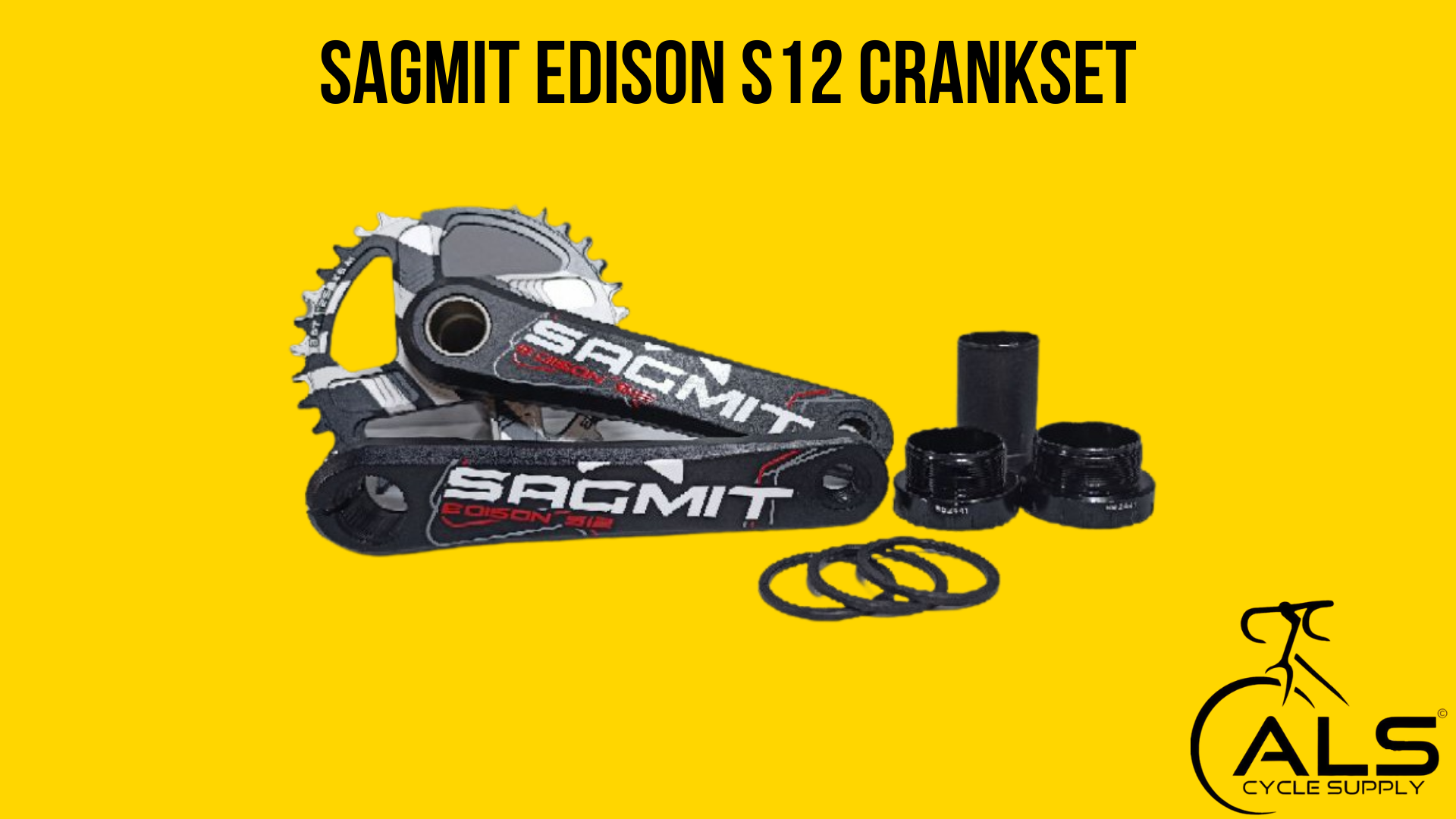SAGMIT EDISON S12 CRANKSET | Lazada PH
