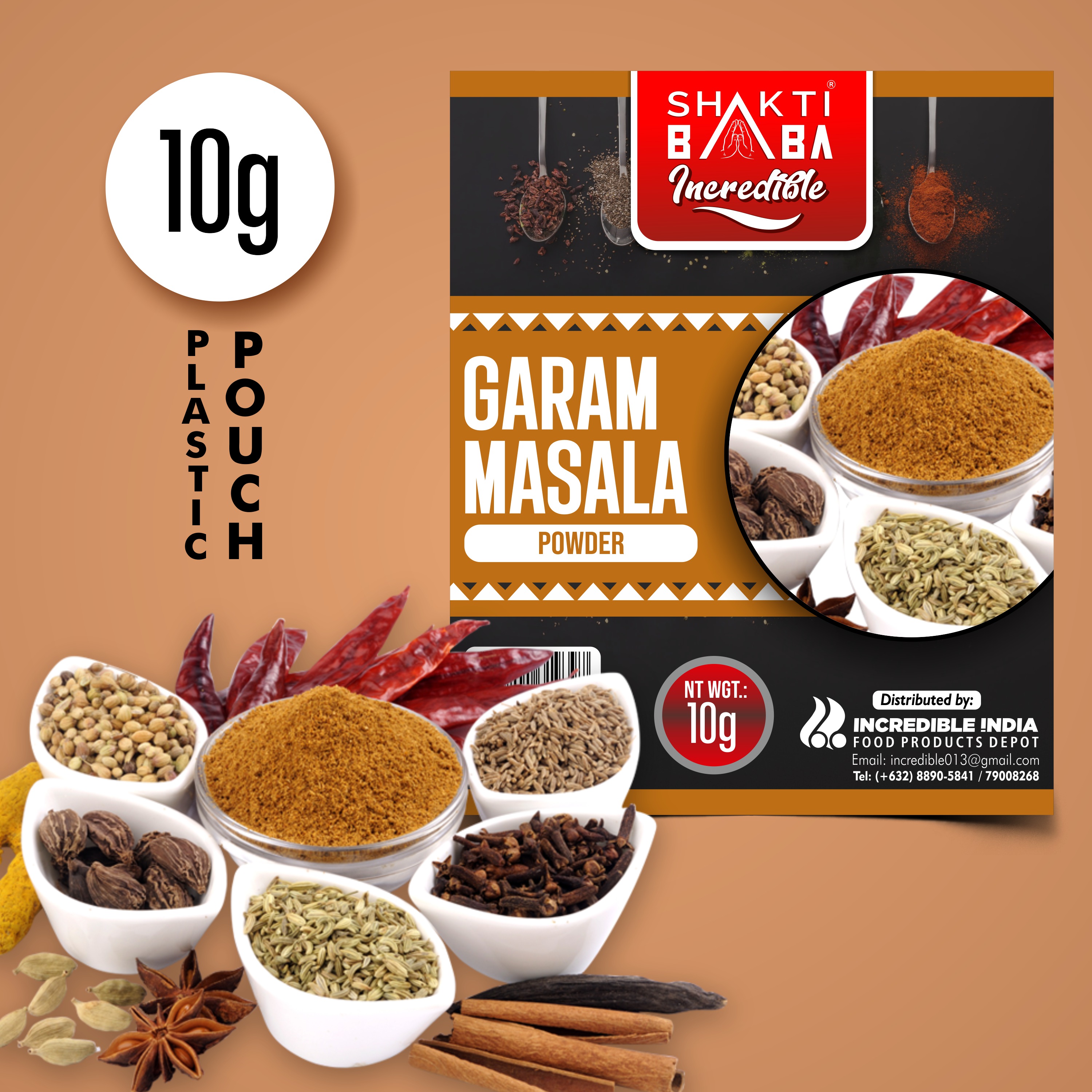 Shakti Baba Garam Masala Powder 10g | Lazada PH