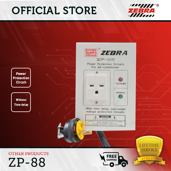 Zebra ZP-88 Over/Under Power Protection Circuit With Time Delay | Lazada PH