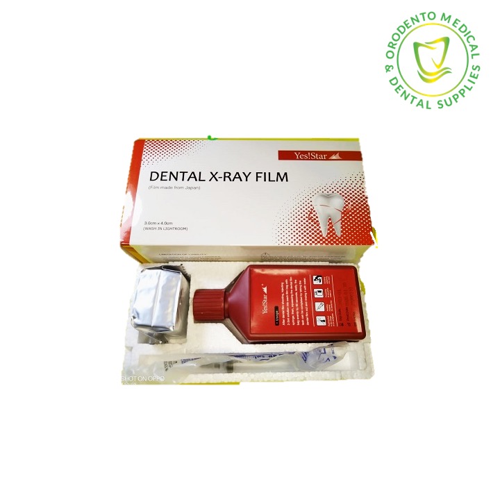 Dental Yes Star X Ray Film With Monobath Yes! Star 3.0cm x 4.0cm D ...