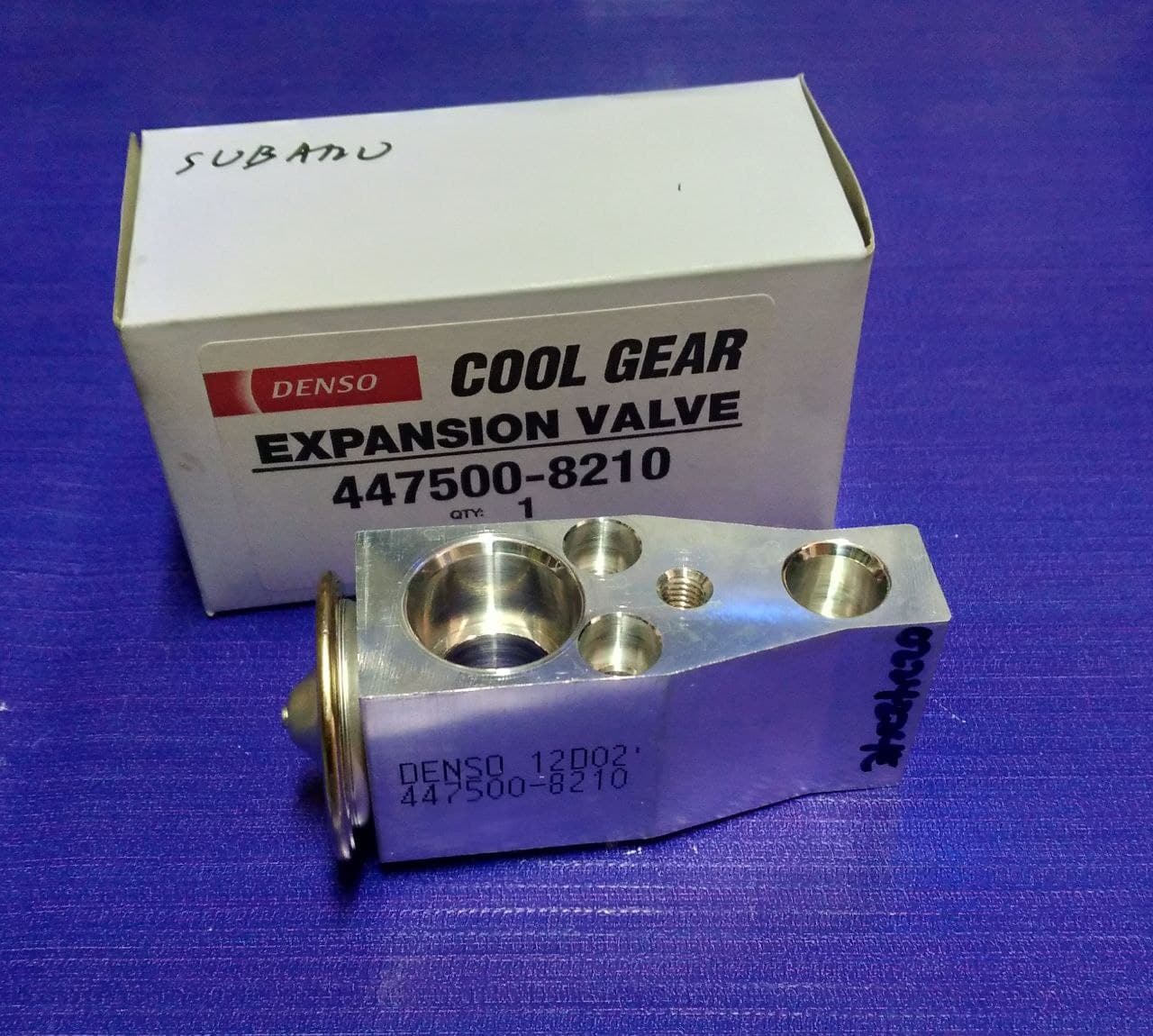 SUBARU FORESTER 2009-2016 expansion valve DENSO ORIGINAL (447500-8210 ...