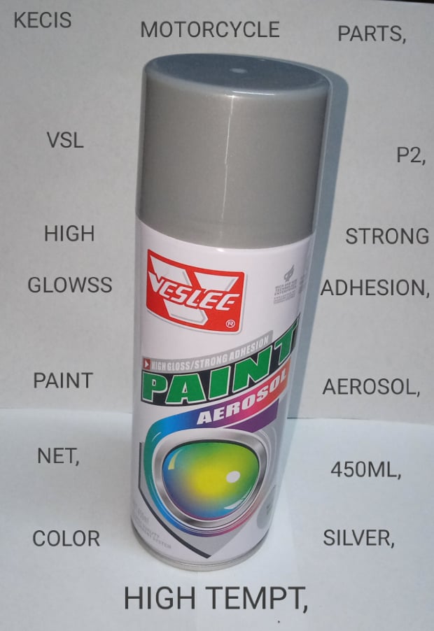 SPRAY PAINT VESLEE AEROSOL HI TEMPERATURE SILVER 450ML | Lazada PH