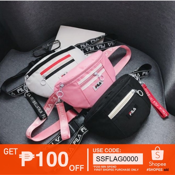 Flagship Korean Sling Belt Waist Fila Bag#762 | Lazada PH