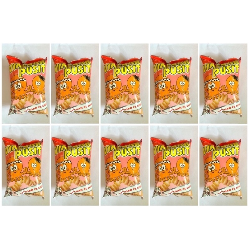 10 PCS Big Vinegar Pusit (33 grams) 100 PESOS ONLY FOR PIECES (ORIGINAL ...