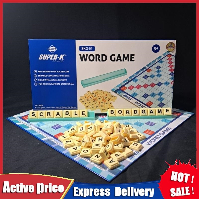 Word Puzzle with Sand Timer Super K's Word Factory or Big Boggle ...