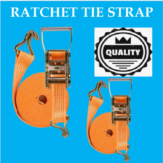 Heavy Duty Ratchet Tie Down Sling 2" width x 9 meters | Lazada PH