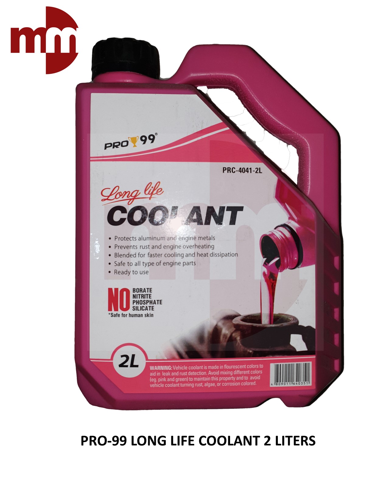 PRO-99 LONG LIFE COOLANT PINK 2 LITERS READY TO USE | Lazada PH
