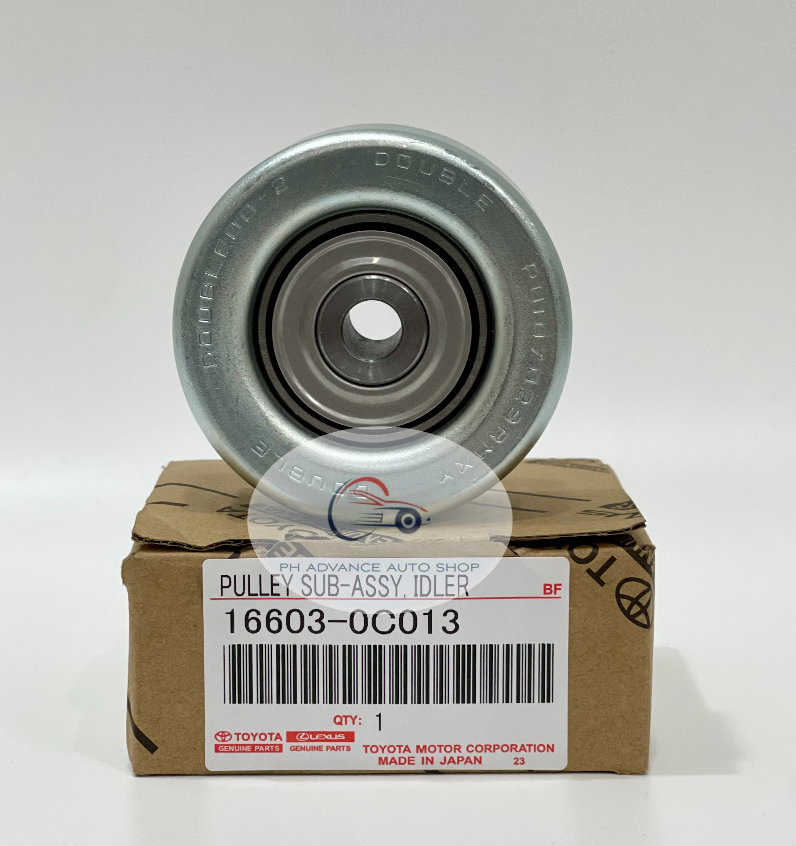 Idler Pulley Toyota Innova / Fortuner / Hilux 2005-2015 16603-0C013 ...