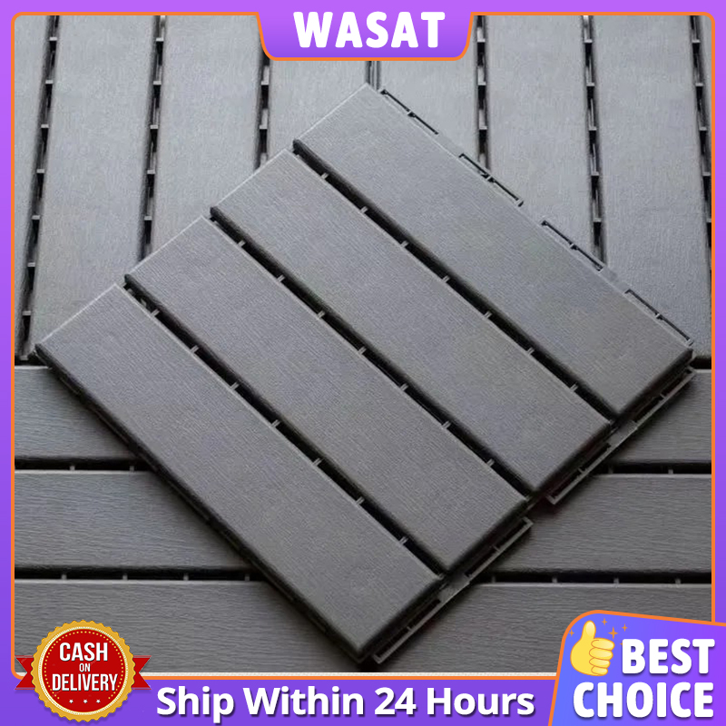 Eco-Friendly Interlocking Plastic Outdoor Floor Tiles Waterproof Anti ...