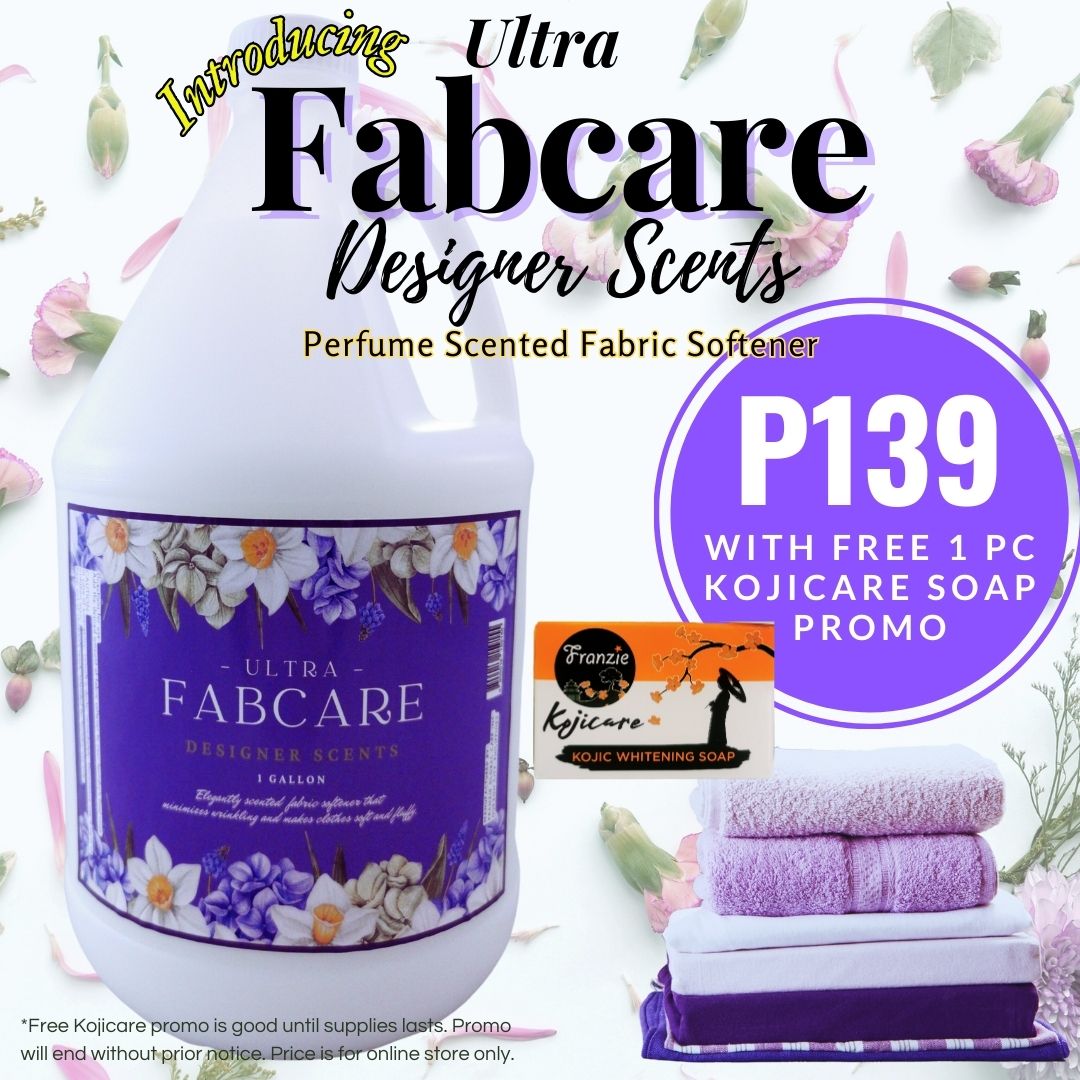 Ultra Fabcare Designer Scents Fabric Softener 1Gallon WITH Kojicare ...