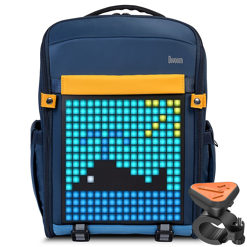 【Christmas gift】 Divoom Pixoo Backpack S for kids with Customizable ...