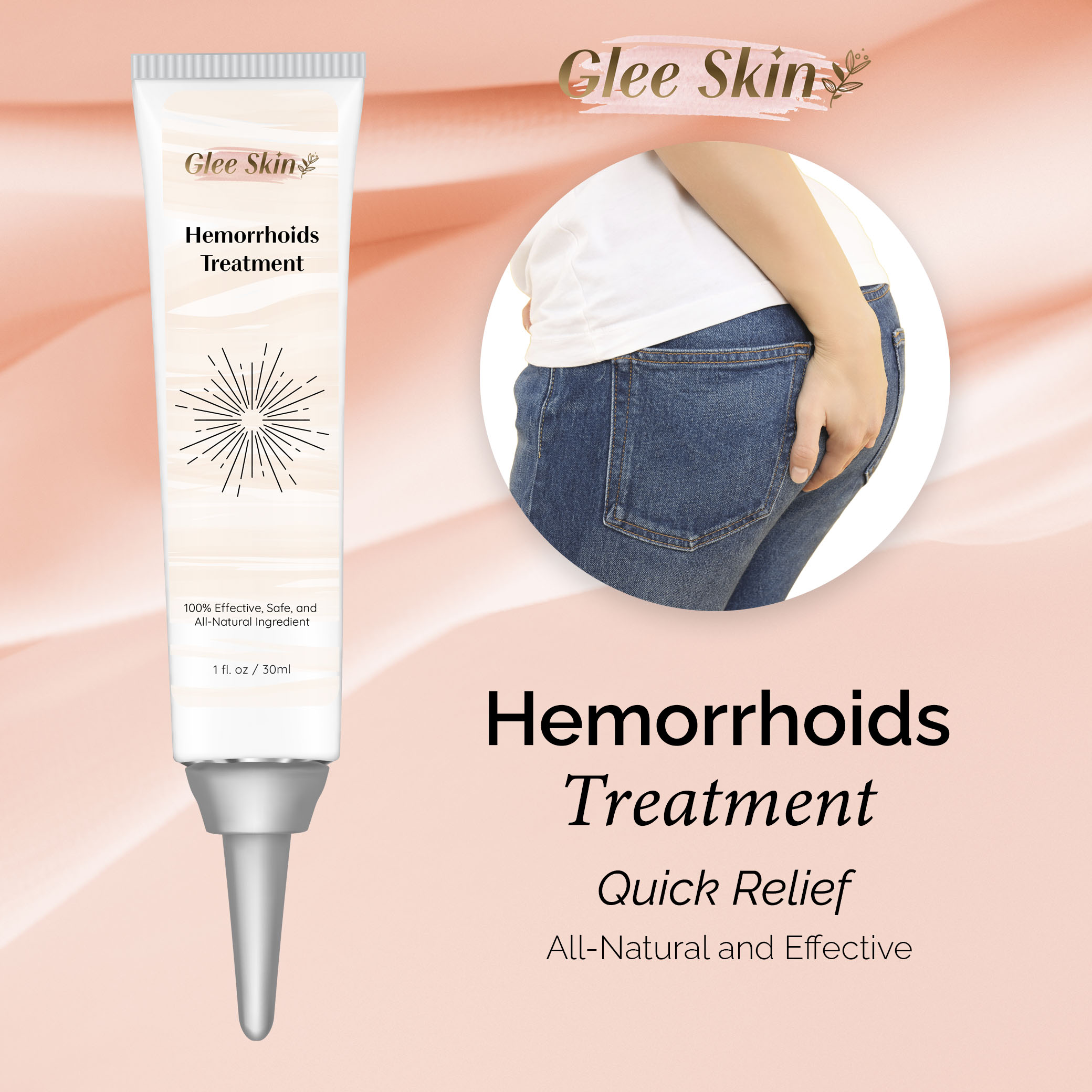 Discount Glee Skin Hemorrhoids Treatment Quicker Relief All Natural and ...