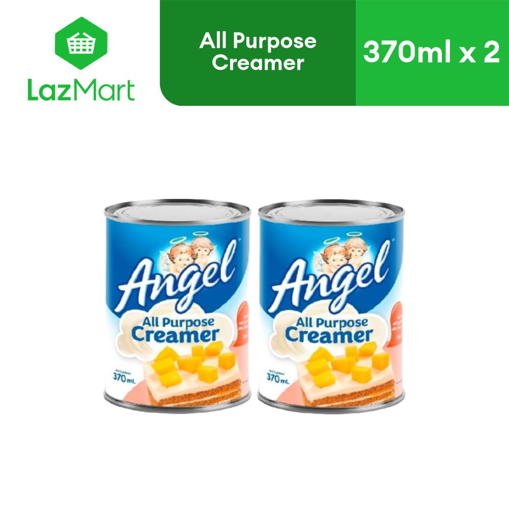 Angel All Purpose Creamer 370ml - Pack of 2 | Lazada PH