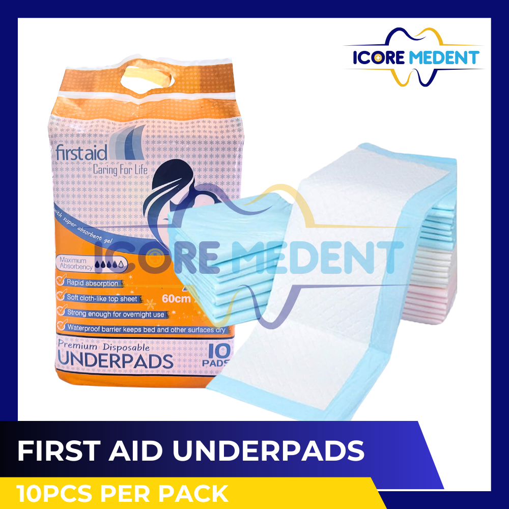 First Aid Underpads (10Pieces Per Pack) | Lazada PH
