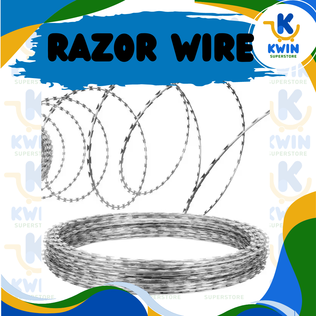 57 meters Combat Wire, Military Wire, Concertina Wire, Razor Wire Rolls ...