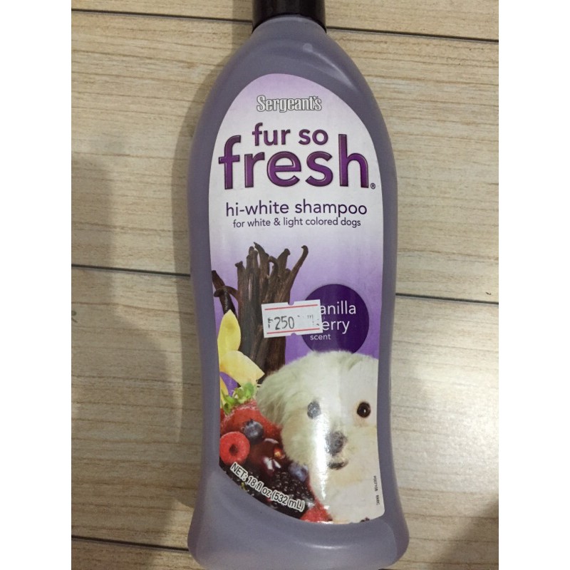Sergeant's Fur So Fresh Dog and Cat Shampoo | Lazada PH