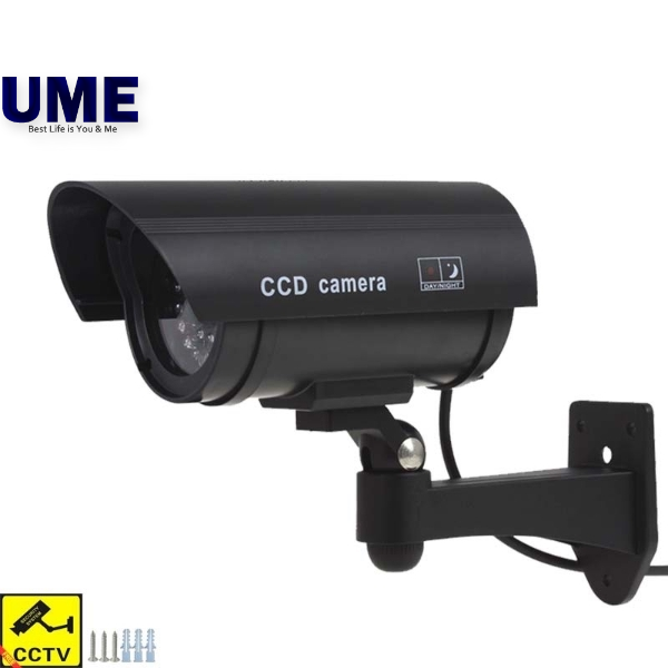 UME Dummy CCTV Camera Fake Realistic Surveillance Black 6699 | Lazada PH