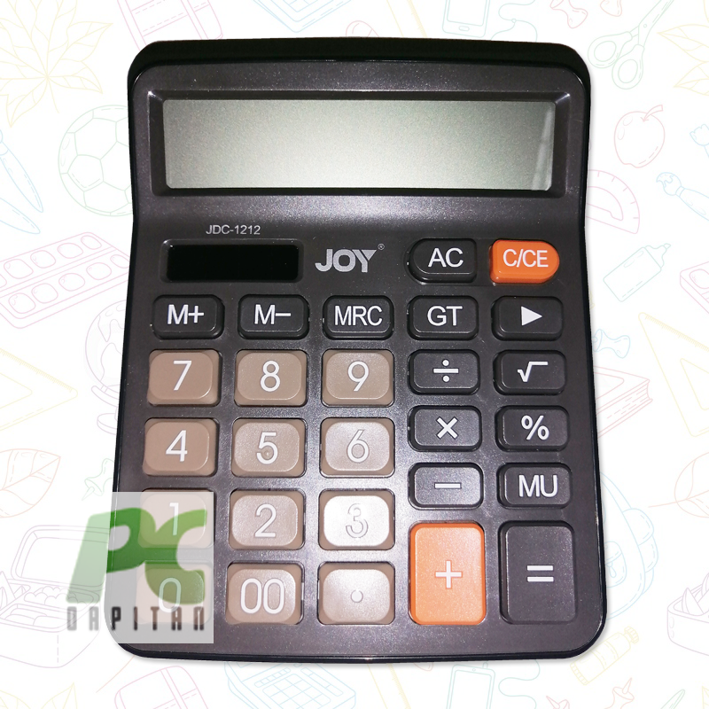 JOY DESKTOP CALCULATOR 12 DIGITS JDC-1212 HIGH QUALITY | Lazada PH