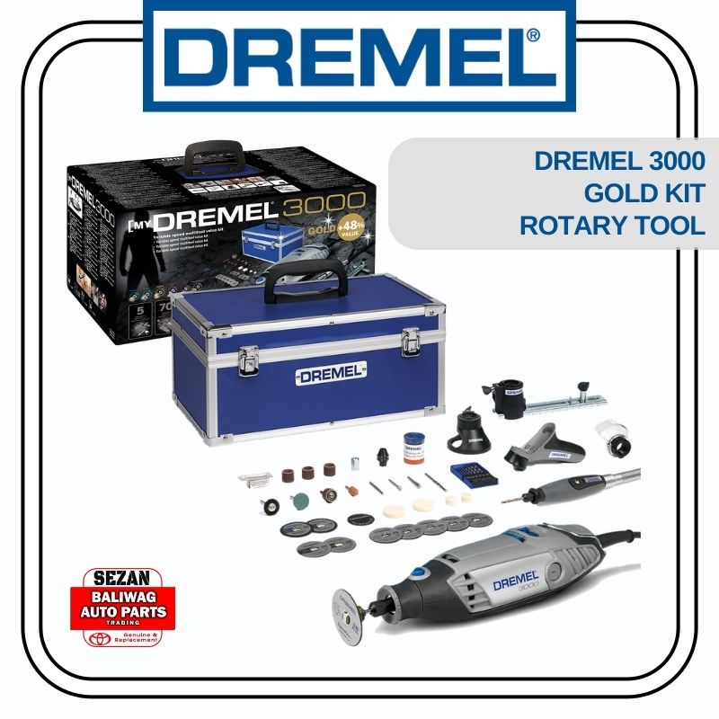 DREMEL 3000 GOLD KIT ROTARY TOOL | Lazada PH