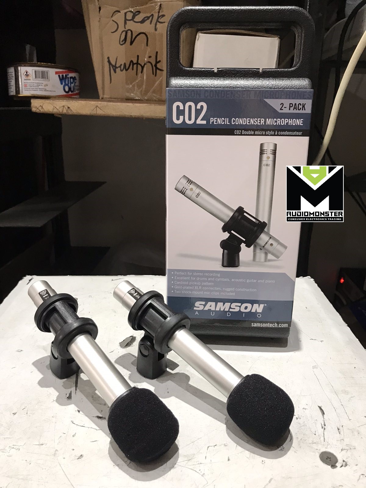 Original Samson C02 Pencil Condenser Microphones | Lazada PH