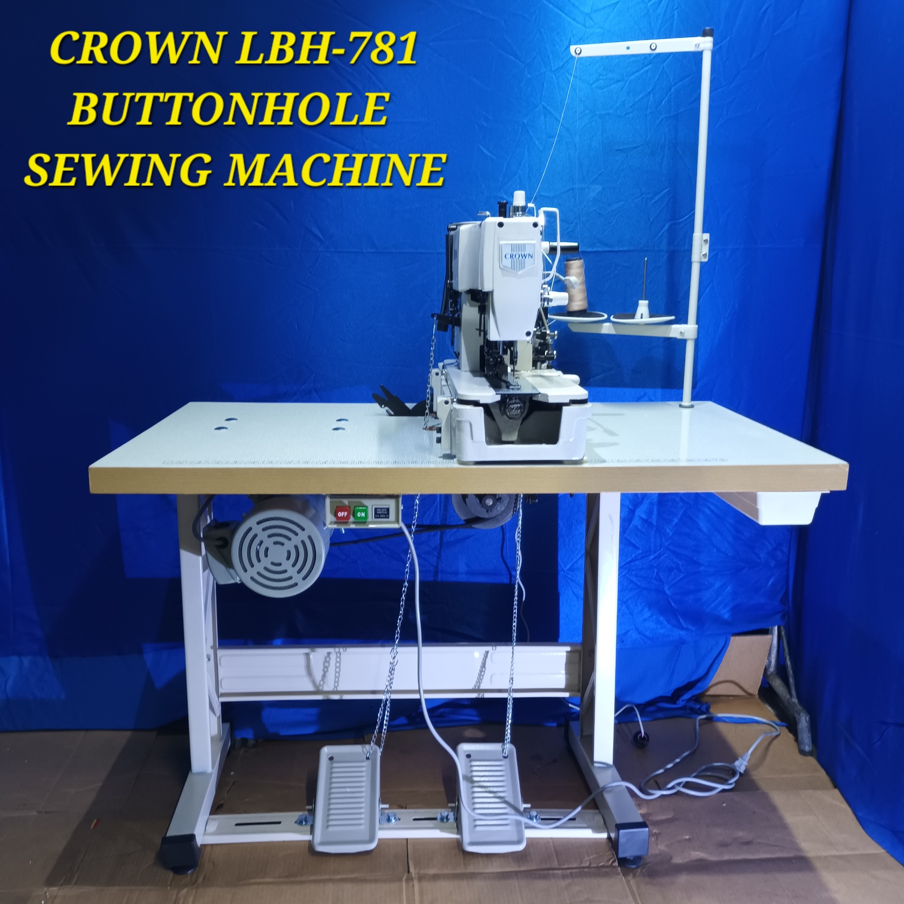 MACHINE/CROWN LBH-781 BUTTONHOLE SEWING MACHINE MODEL:LBH-781 | Lazada PH