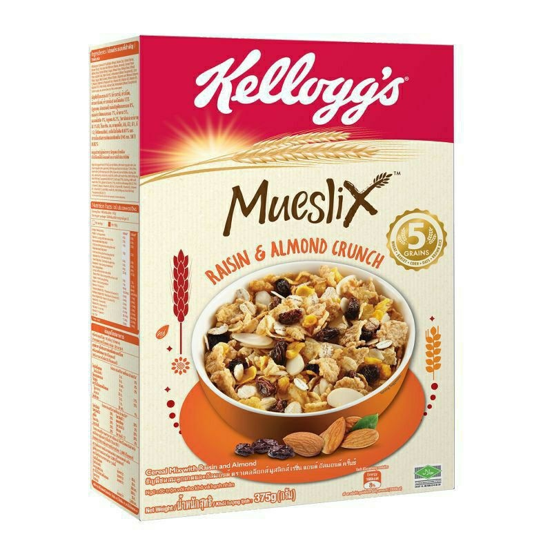 Kellogg's Cereals (Special K Honey Oat Mueslix Raisin and Almond Crunch ...
