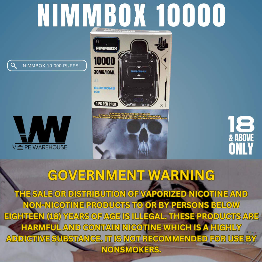 NIMMBOX 10000 PUFFS WITH LANYARD | Lazada PH