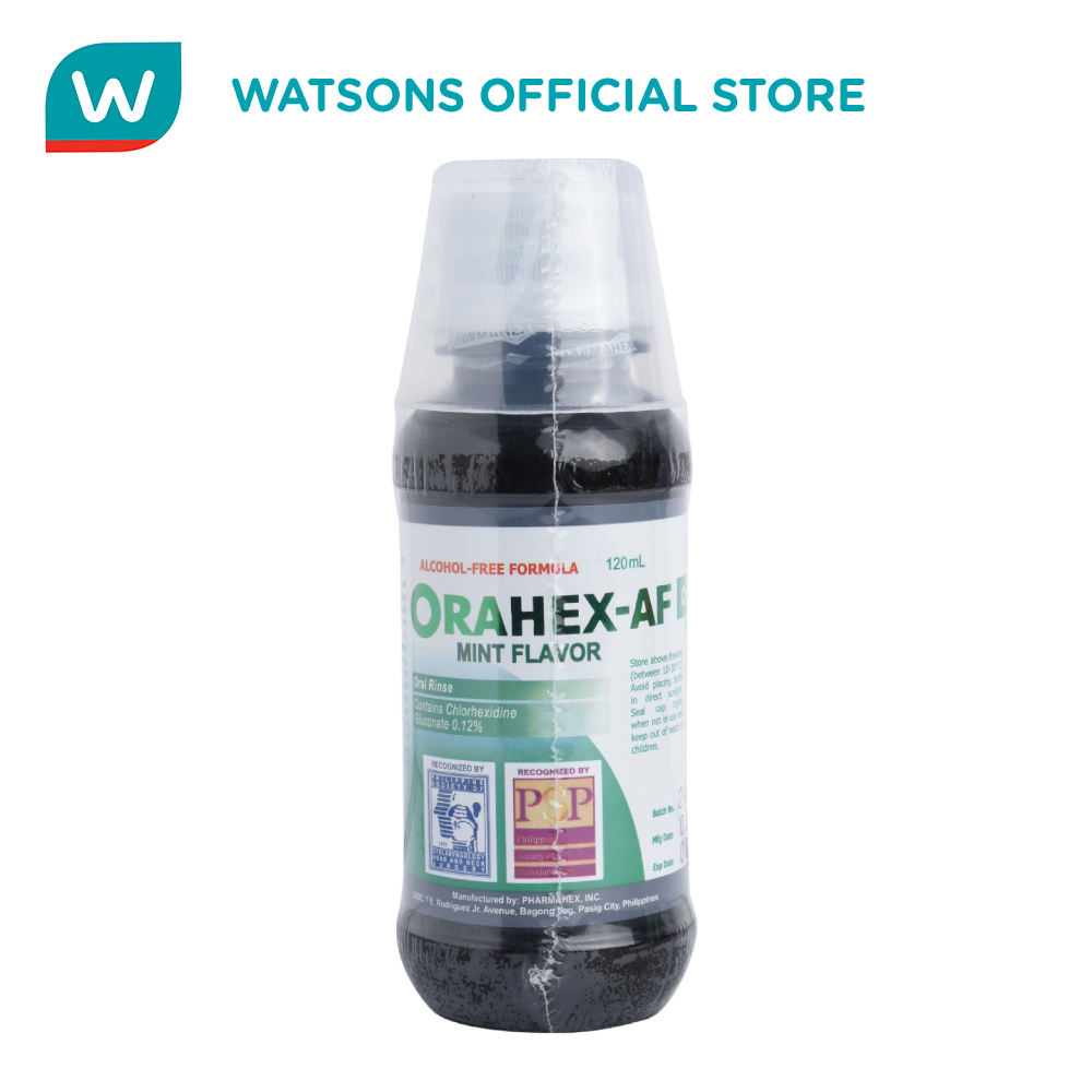 ORAHEX Oral Rinse Mint Alcohol 120ml | Lazada PH