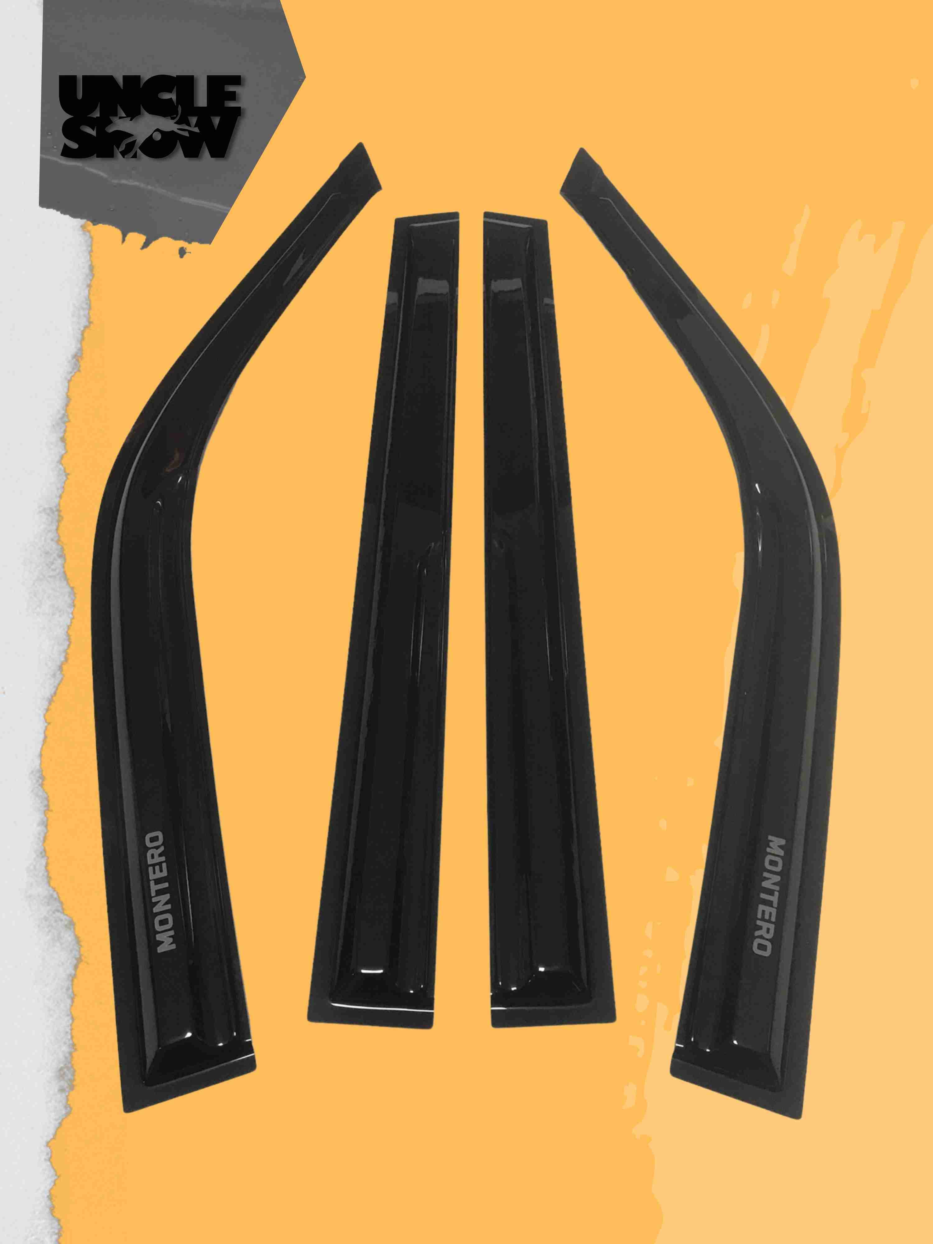 Rain Visor Mitsubishi Montero 2003 2004 2005 2006 2007 Mugen Window ...