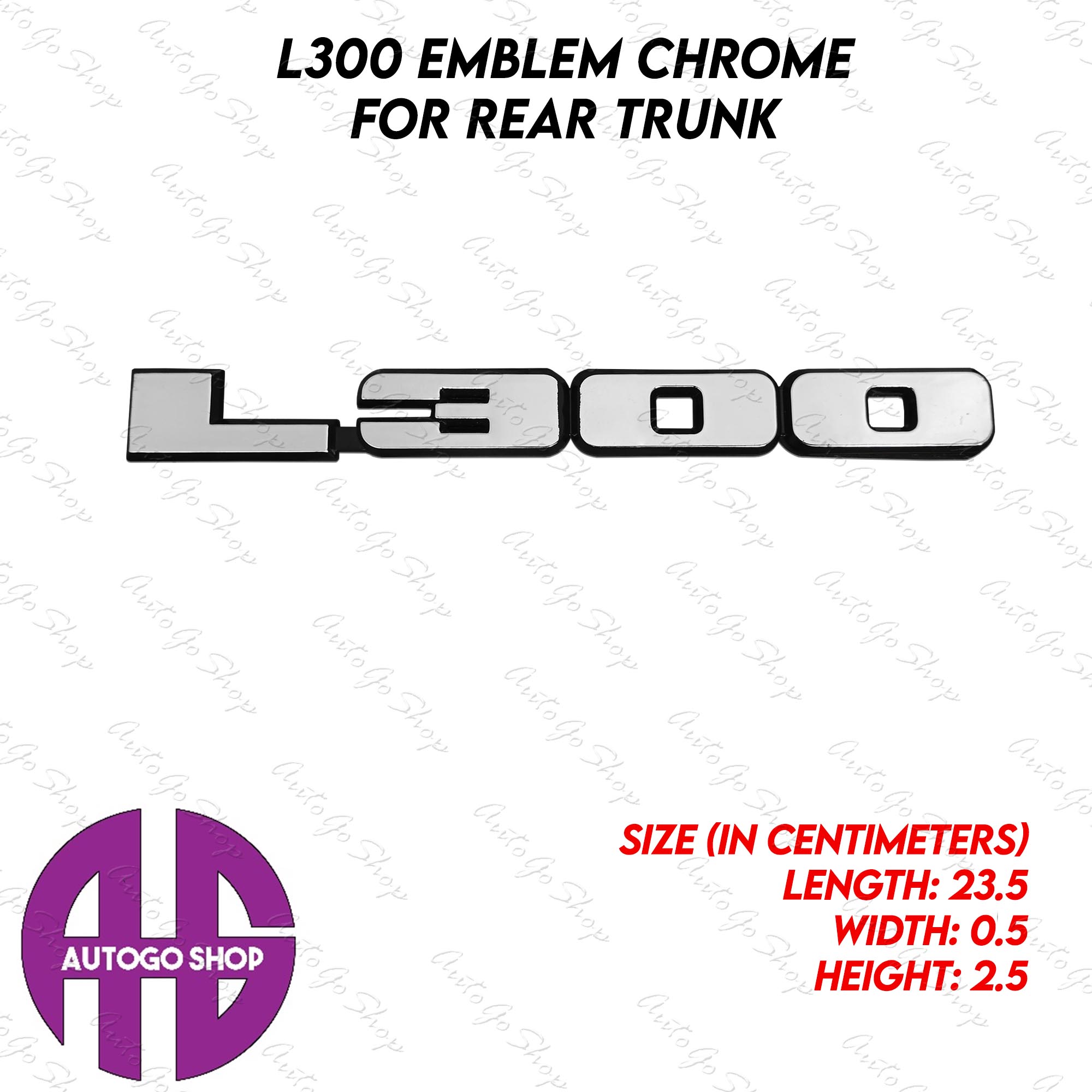 L300 Rear Trunk Emblem Badge FOR MITSUBISHI L300 | Lazada