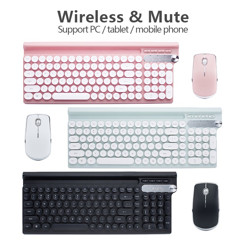 durable Keyboard And Mouse set LT500/LT400 USB 2.4G Wireless Keyboard ...