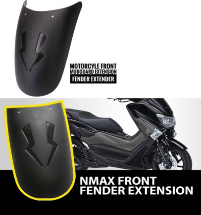 Yamaha NMAX 155 V1- V2 high quality front fender extension mud guards ...