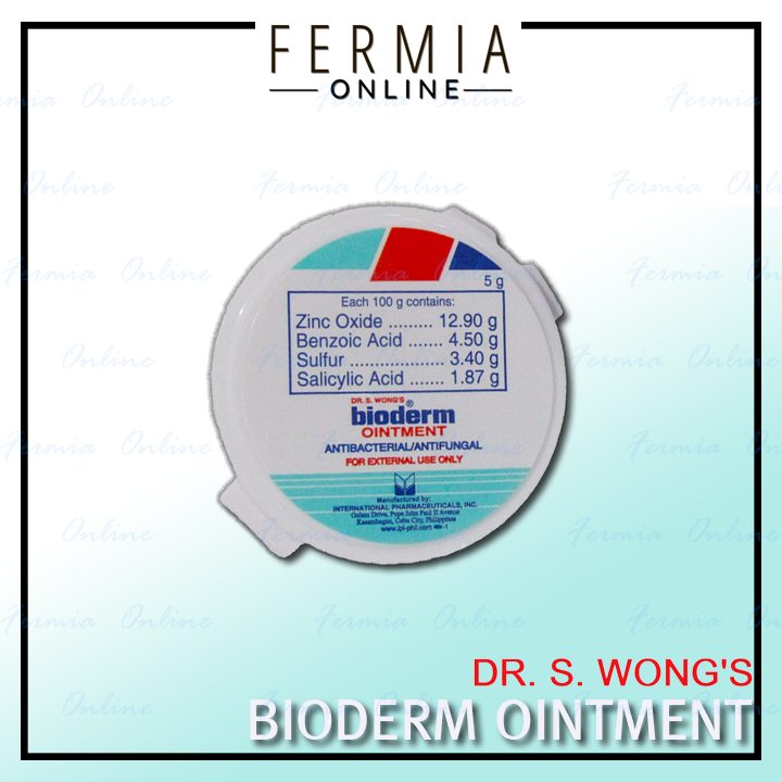 Dr. Wong's Bioderm Ointment 100% Original IPI Pharmaceuticals | Lazada PH