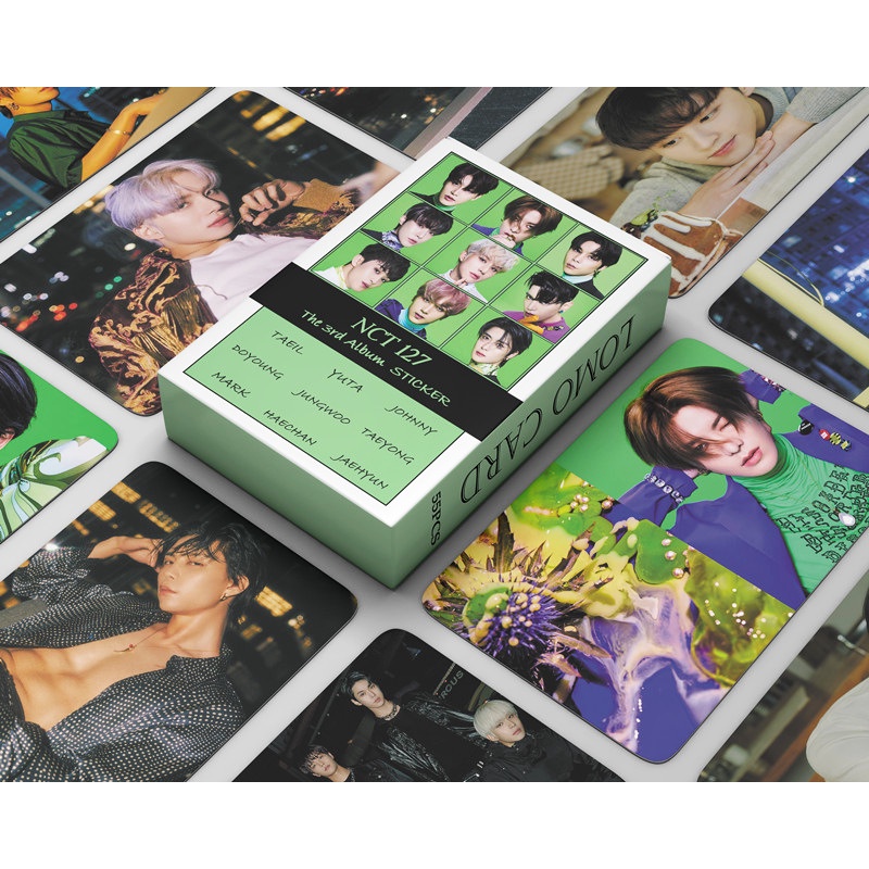 54pcs/set NCT Photocards NCT2020/2022 RESONANCE Pt.1 Small Cards NCT ...