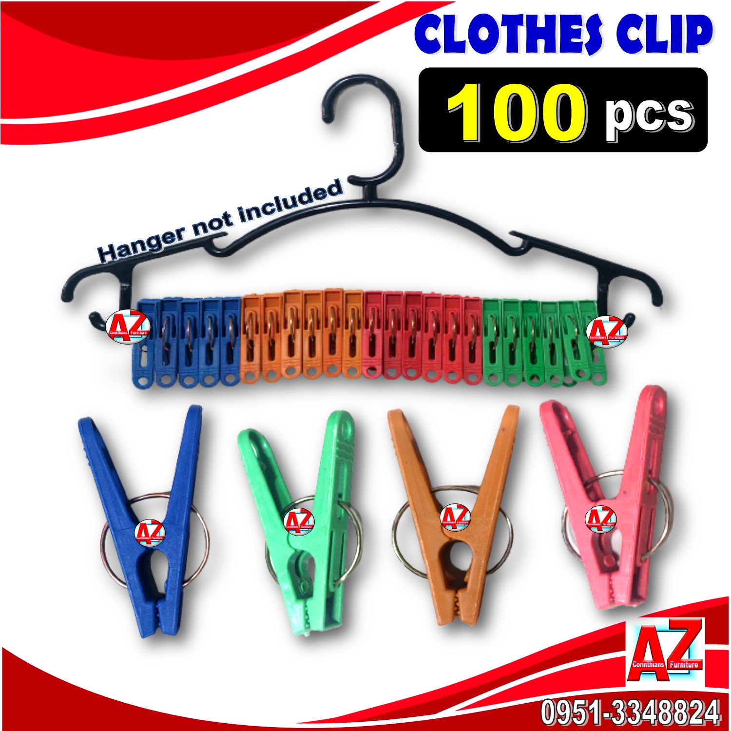 Clips for clothes, Sipit 100 pcs, sipit ng damit | Lazada PH