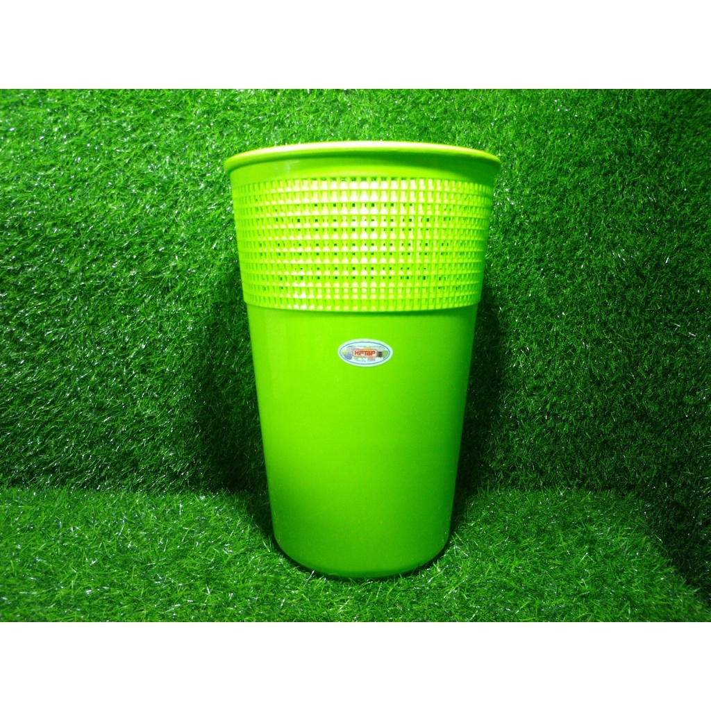 Hi-Top Trash bin Plastic Waste Can open style basurahan | Lazada PH