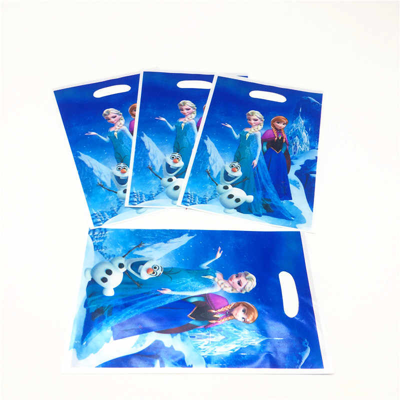 Frozen plastic loot bag Frozen party supplies Frozen party needs ...