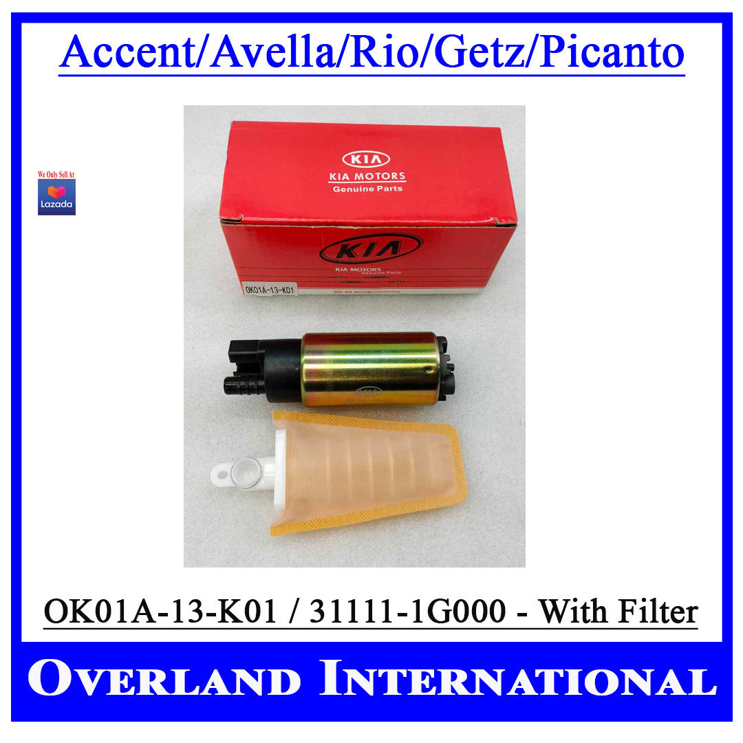FUEL PUMP MOTOR (IN-TANK ELECTRIC) WITH FILTER (Universal use) Kia ...