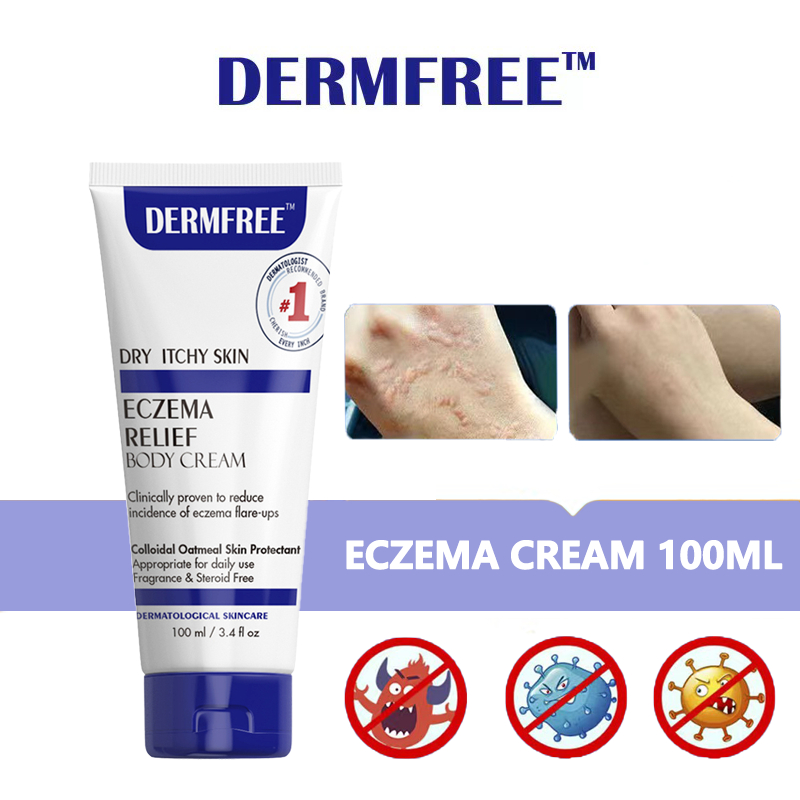 DERMFREE Psoriasis Cream 100ml Dermatitis Eczema Relieves itching ...