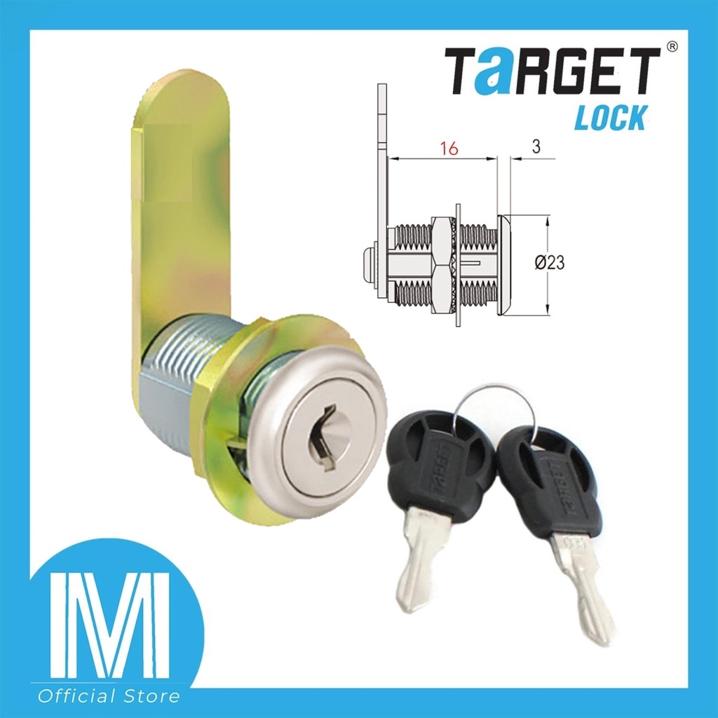 Target 9007 Cam Lock Mechanism of Furniture Locks helmet for motor fog ...
