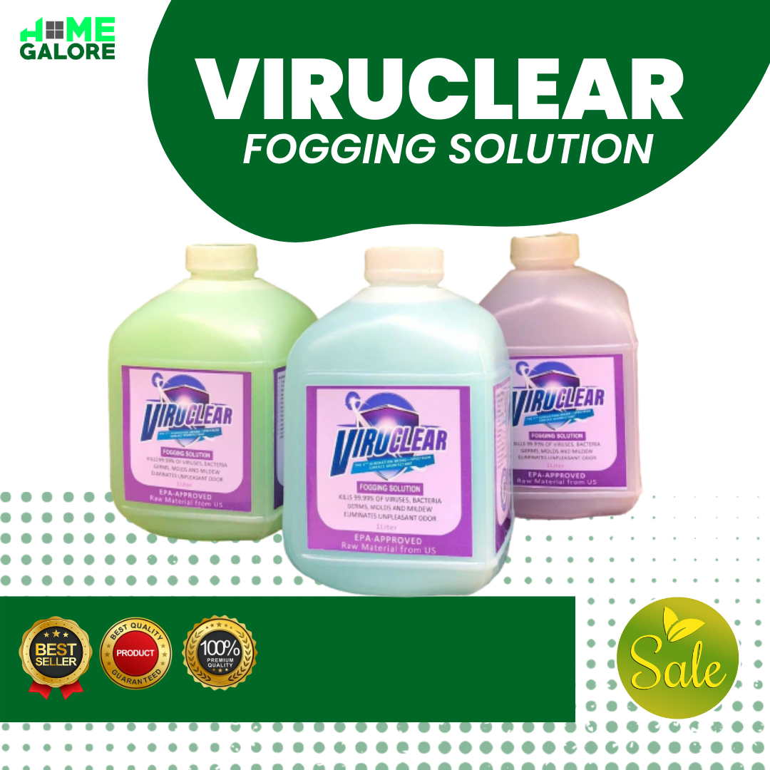 1 DAY SALE!!! 1 Liter Viruclear Fogging Solution Fog Machine Solution ...